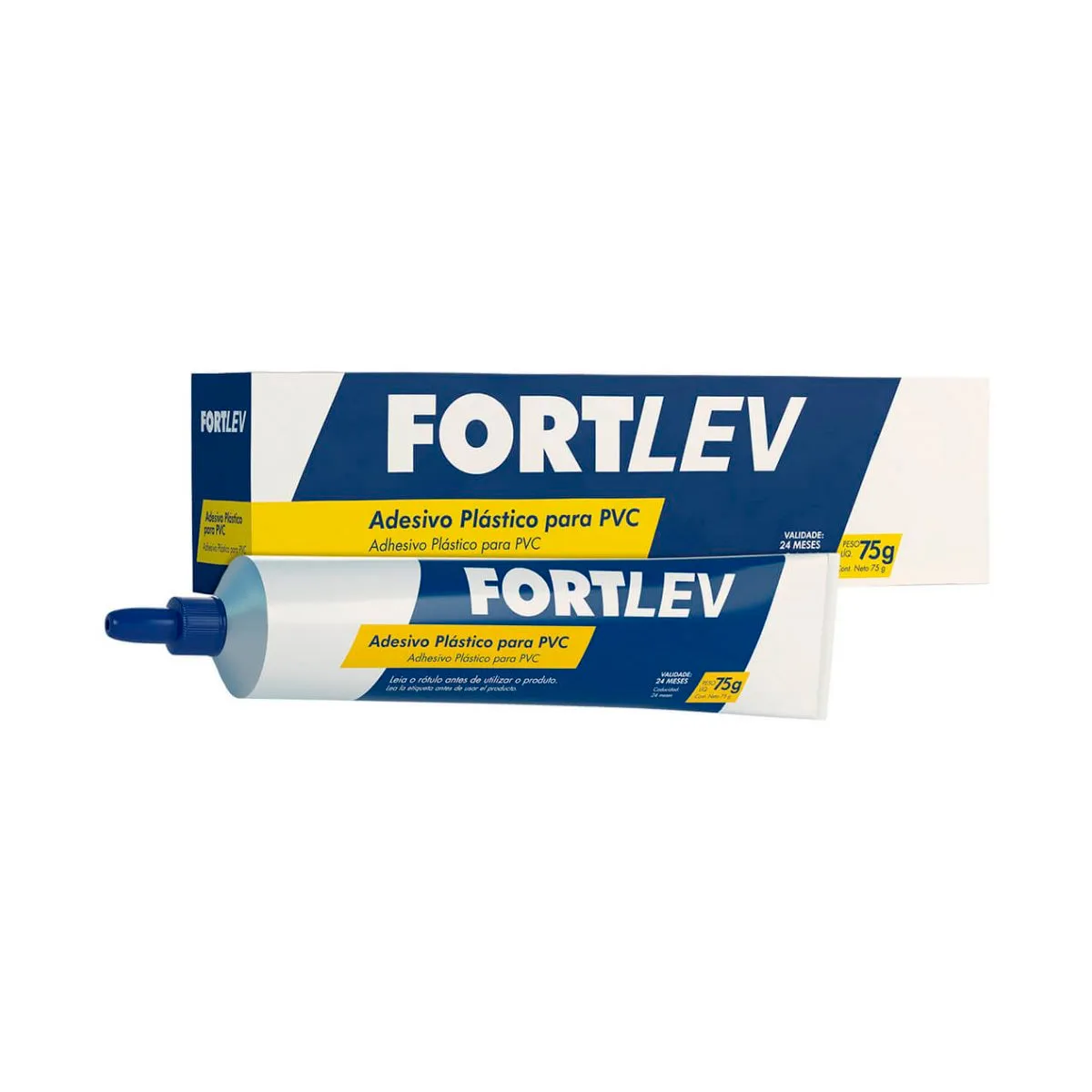 ADESIVO PLÁSTICO 75G FORTLEV – Casa do Encanador